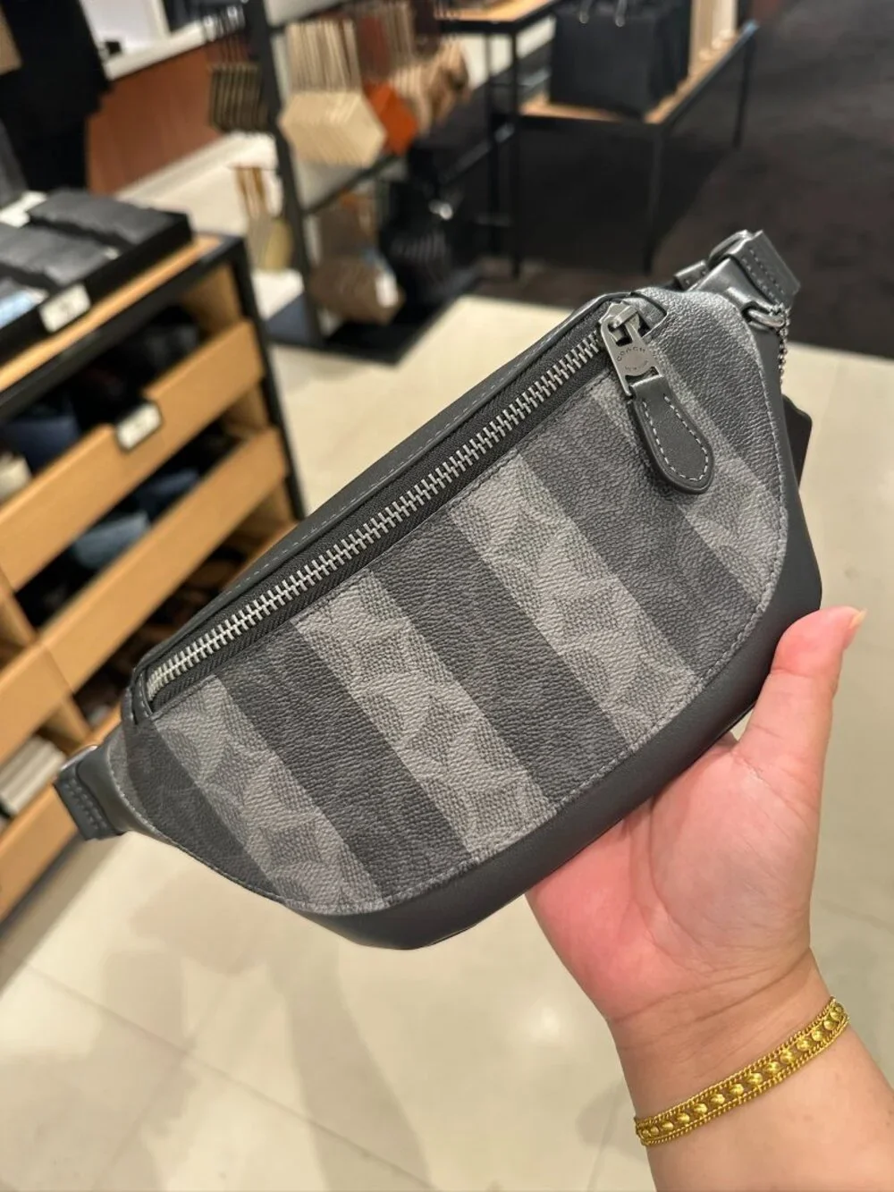 Coach | Bags | Nwt Coach Ceb34 Mens Warren Mini Belt Bag In Signature ...